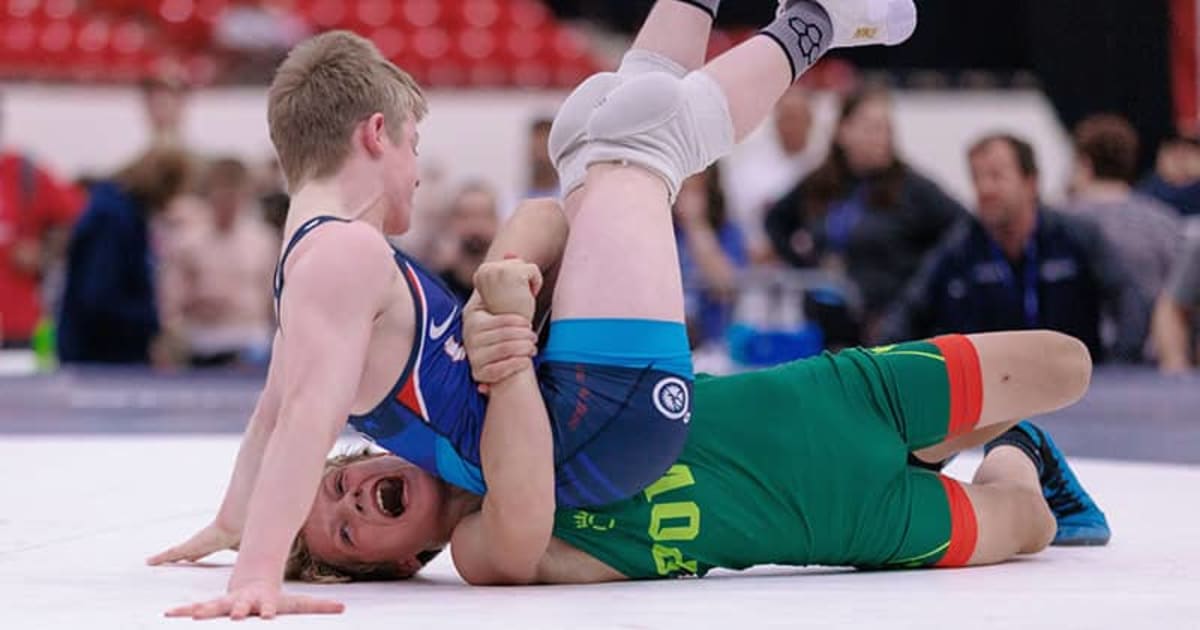 USA Wrestling | Boyden, Fernandez, Calkins, Kikinou among talented Greco-Roman champions at U15 ...